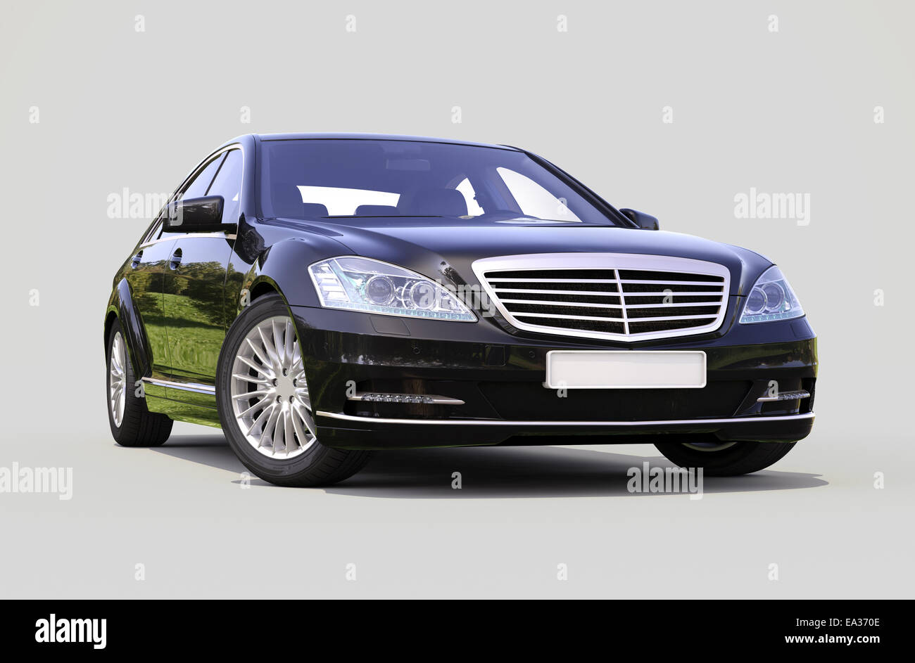 Modern luxury executive car Stock Photo - Alamy