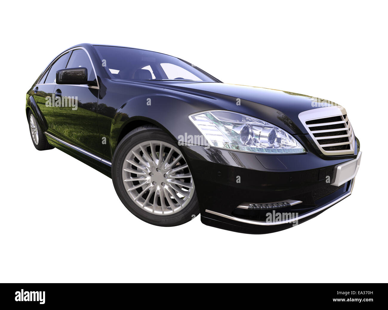 Modern luxury executive car Stock Photo - Alamy