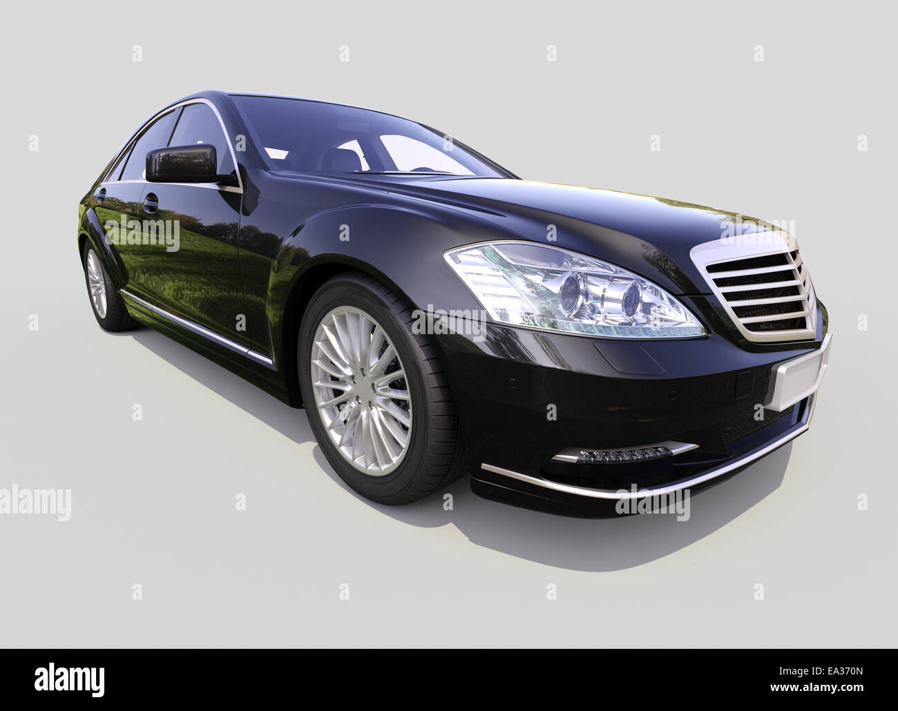 Modern luxury executive car Stock Photo - Alamy