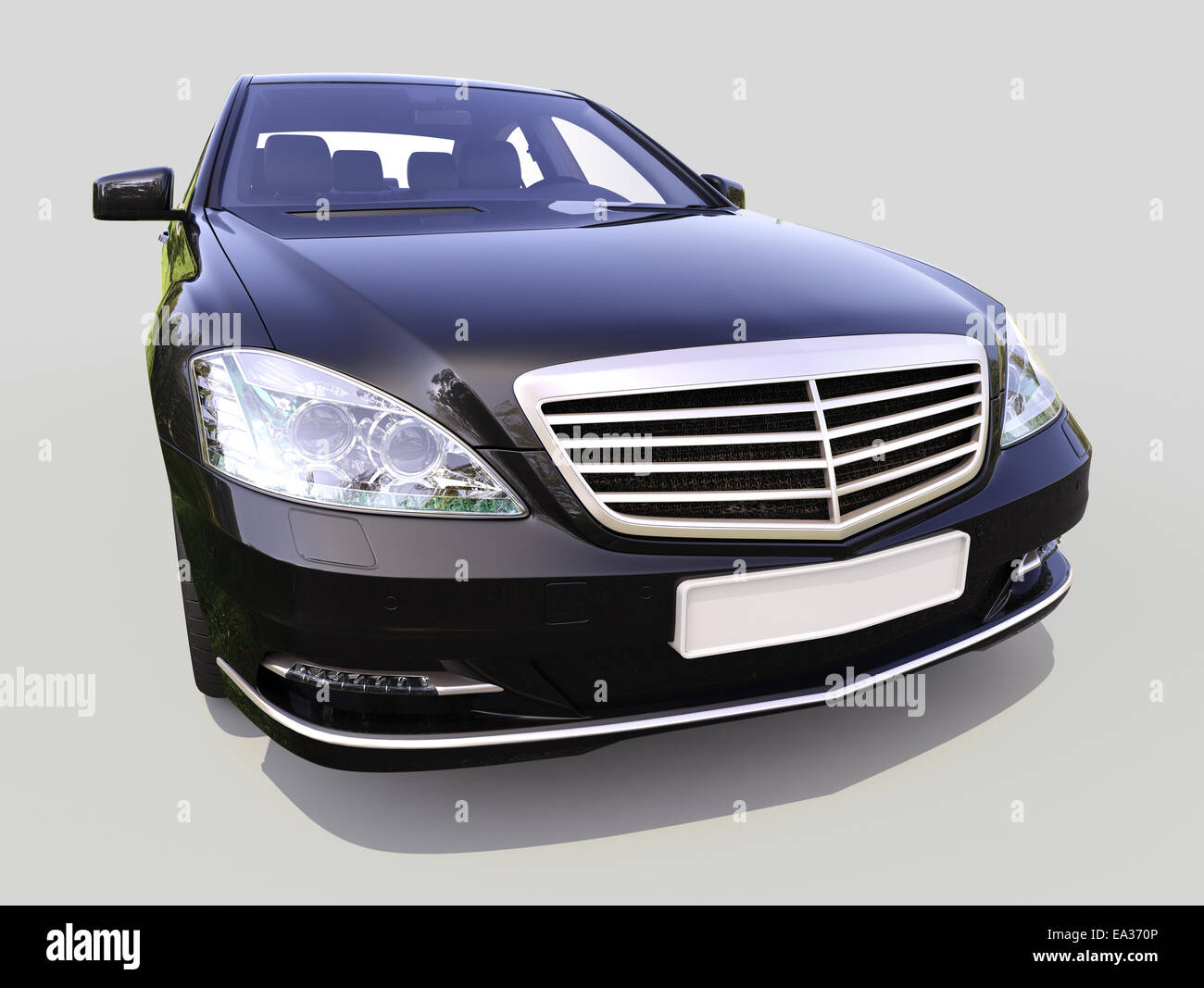 Modern luxury executive car Stock Photo - Alamy