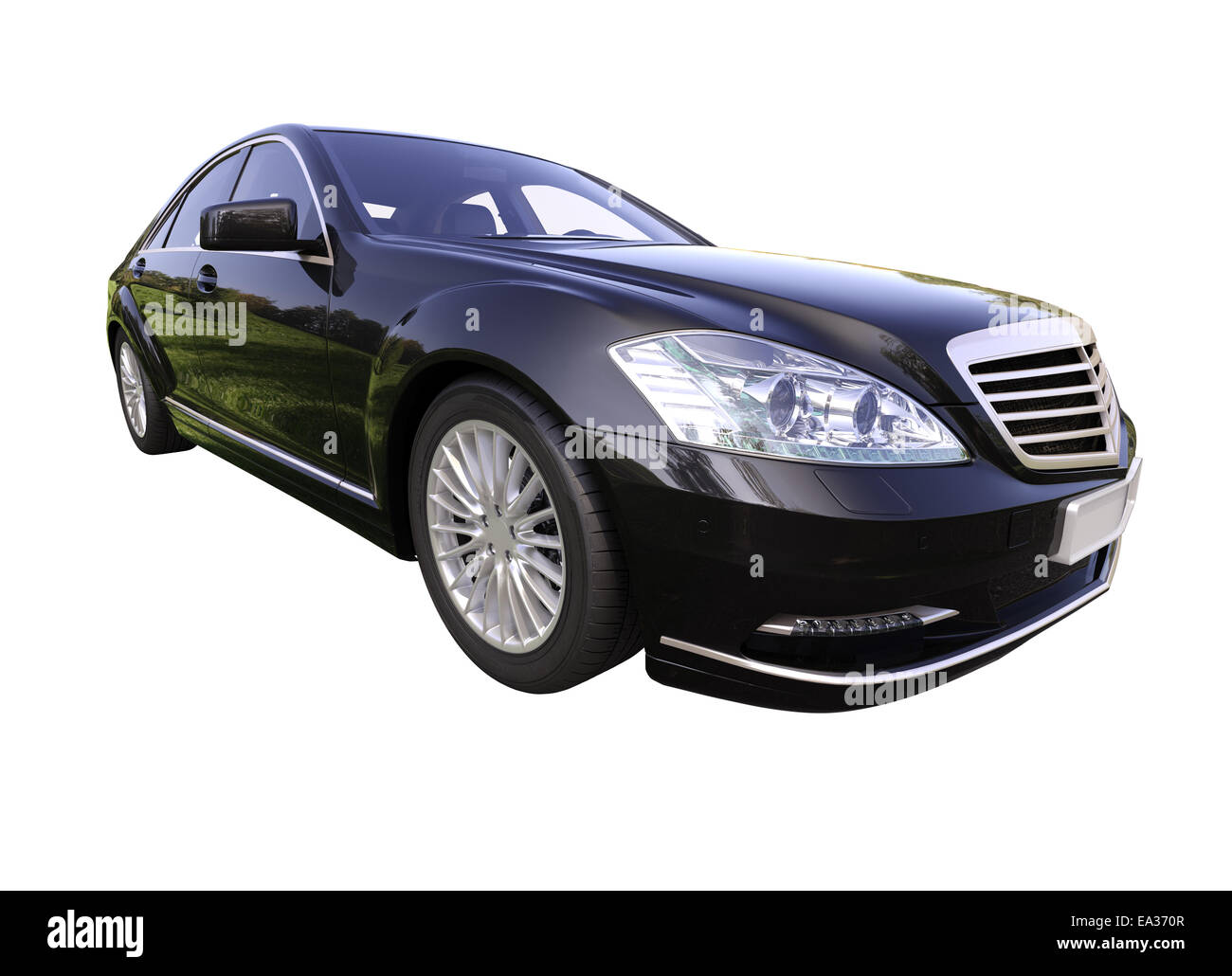 Modern luxury executive car Stock Photo - Alamy