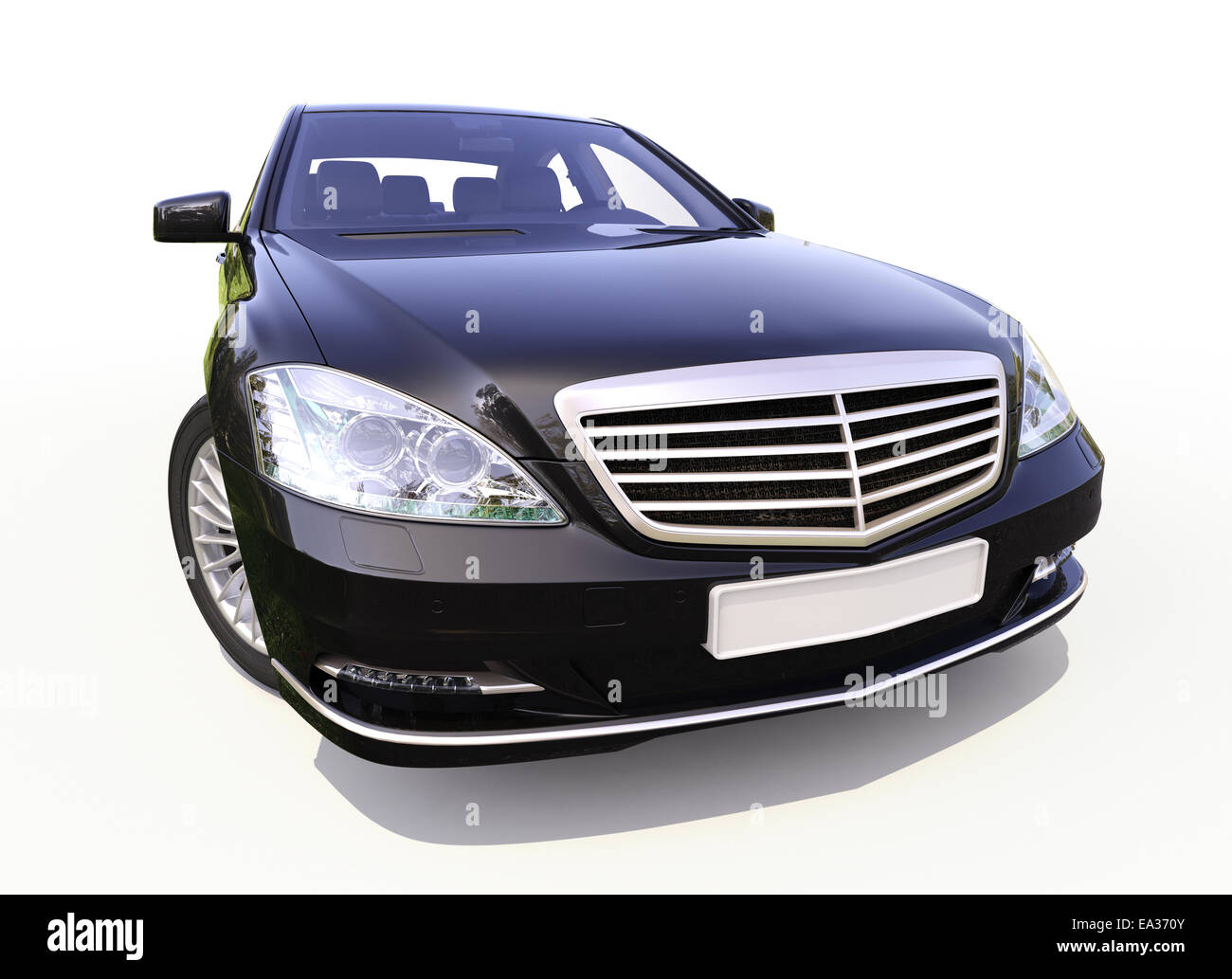 Modern luxury executive car Stock Photo - Alamy