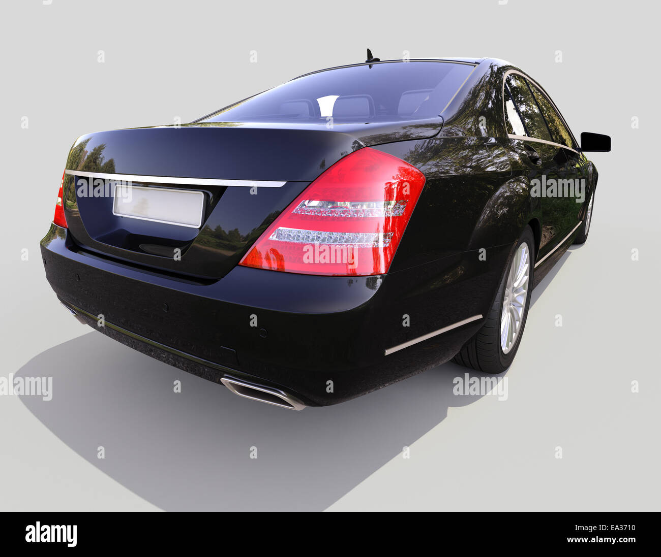 Modern luxury executive car Stock Photo - Alamy