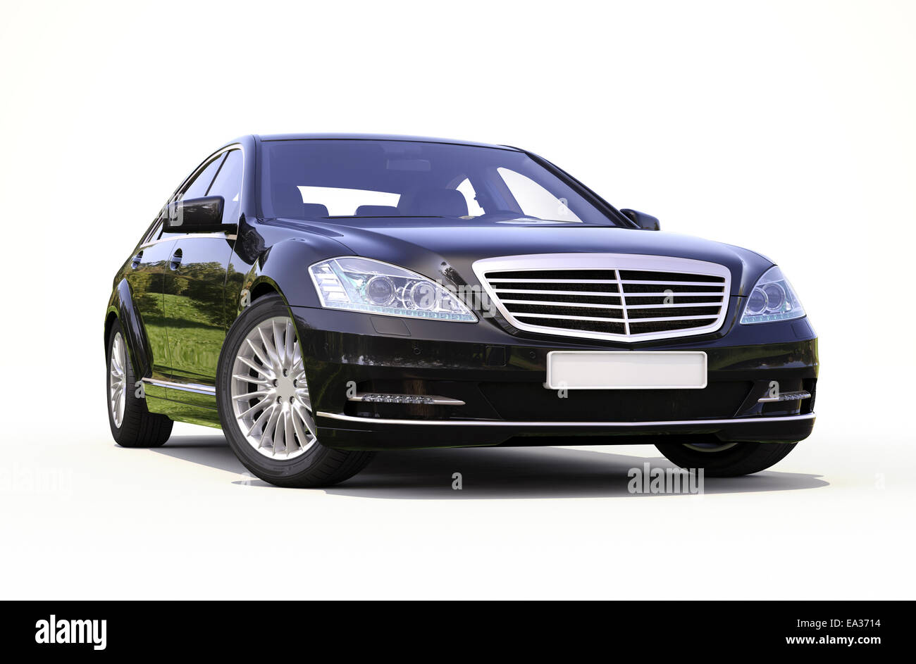 Modern luxury executive car Stock Photo - Alamy