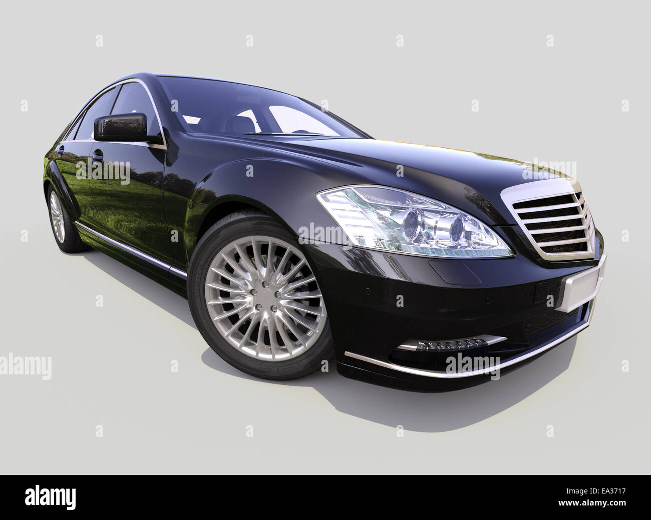 Modern luxury executive car Stock Photo - Alamy