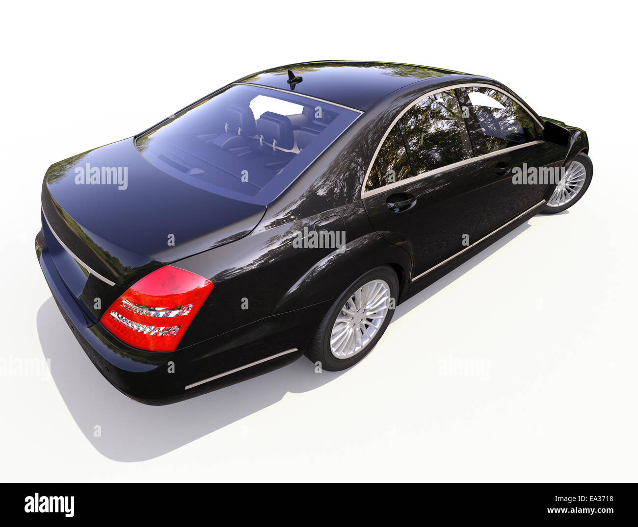 Modern luxury executive car Stock Photo - Alamy