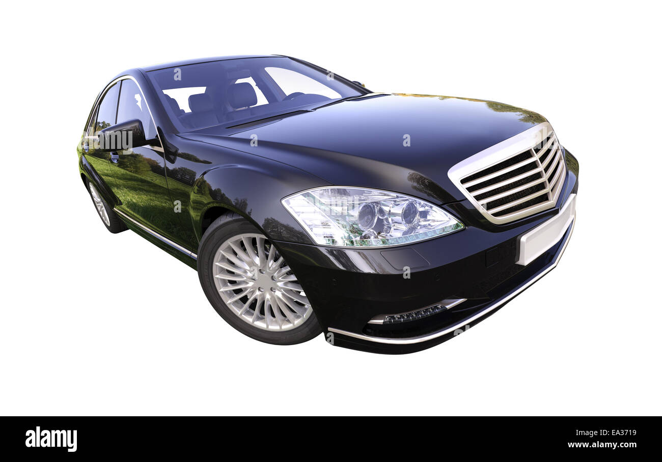 Modern luxury executive car Stock Photo - Alamy