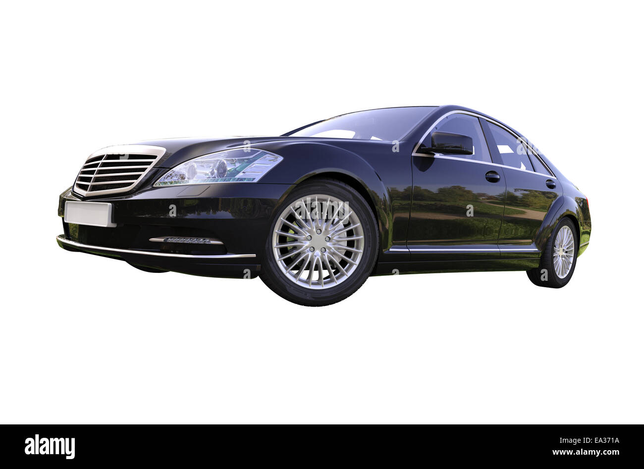 Modern luxury executive car Stock Photo - Alamy