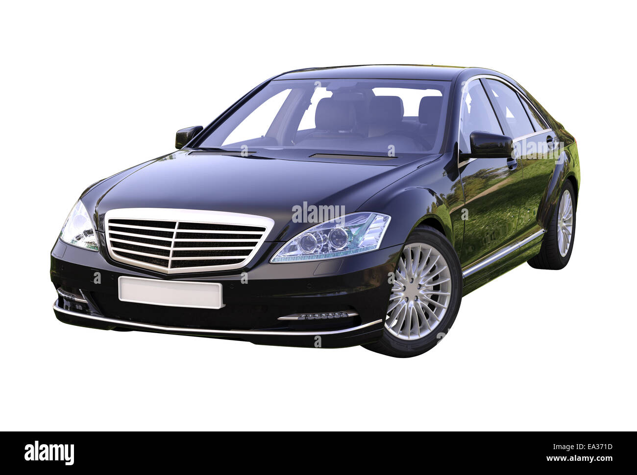 Modern luxury executive car Stock Photo - Alamy