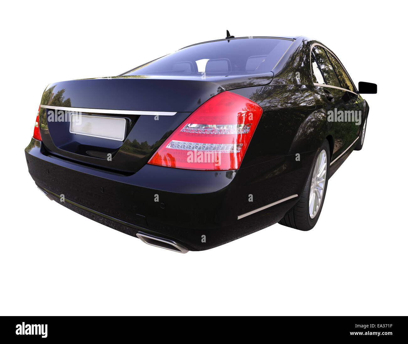 Modern luxury executive car Stock Photo - Alamy