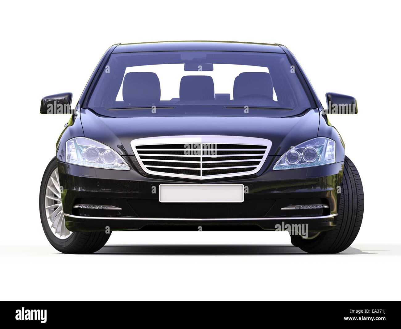 Modern luxury executive car Stock Photo - Alamy