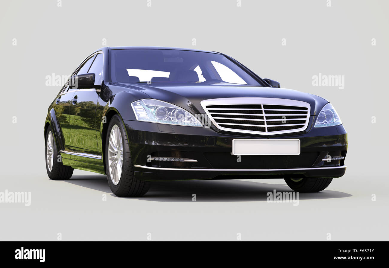 Modern luxury executive car Stock Photo - Alamy