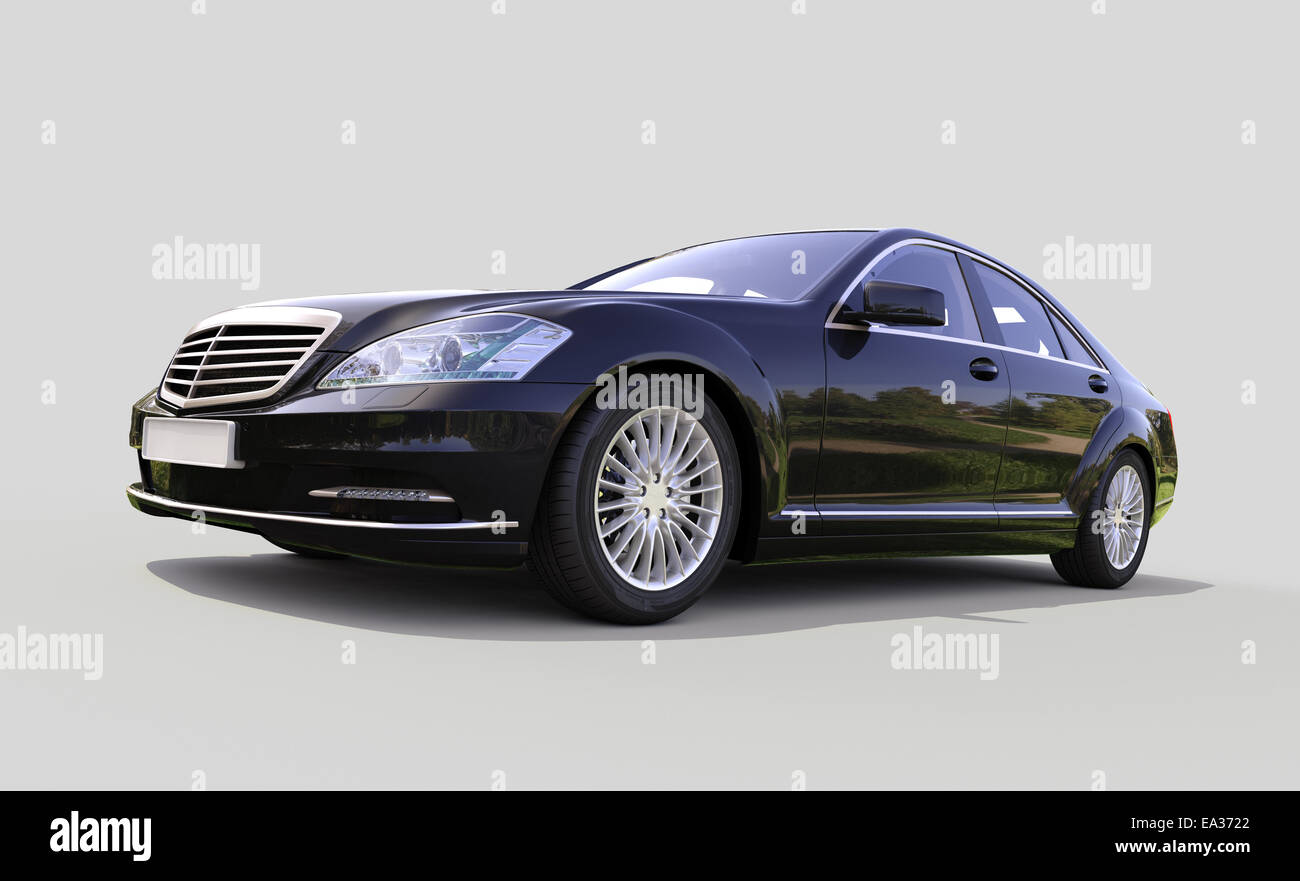 Modern luxury executive car Stock Photo - Alamy