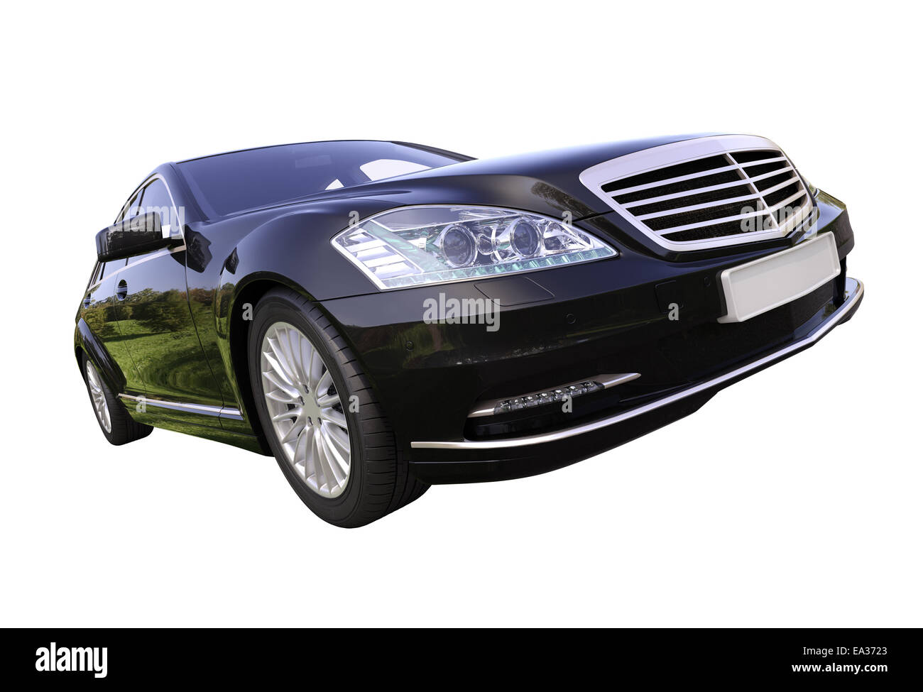 Modern luxury executive car Stock Photo - Alamy