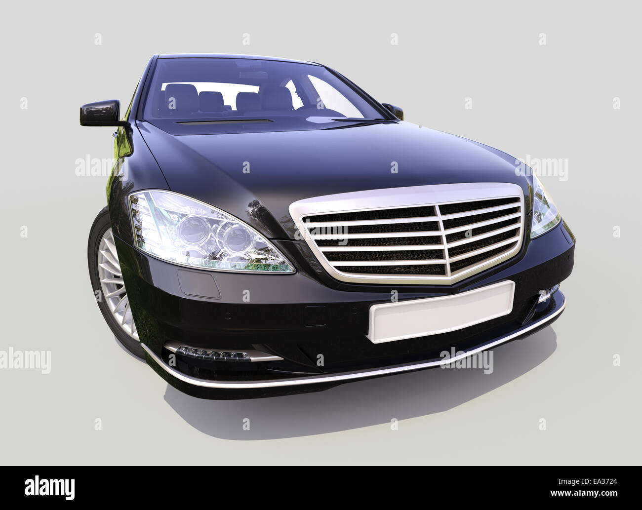 Modern luxury executive car Stock Photo - Alamy