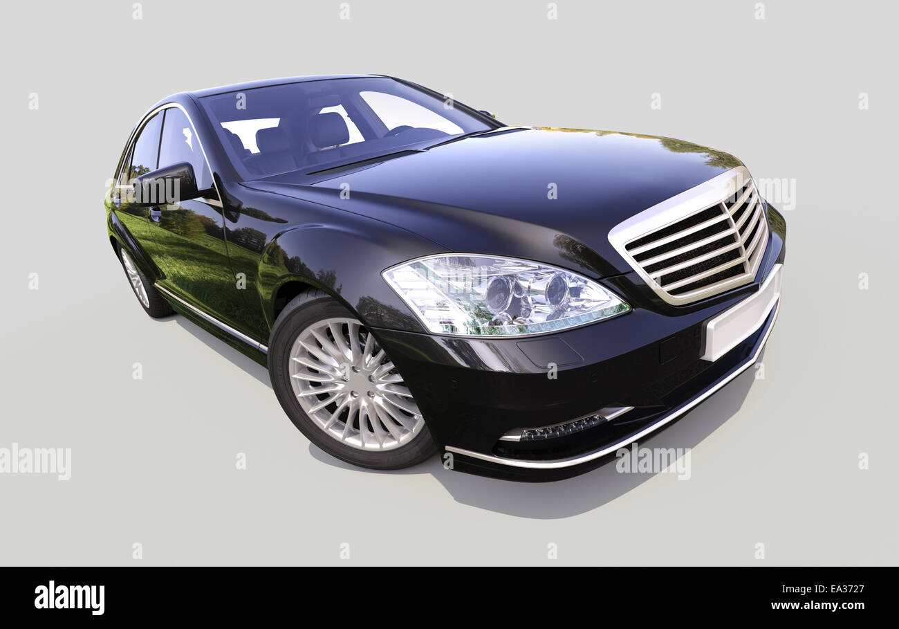 Modern luxury executive car Stock Photo - Alamy