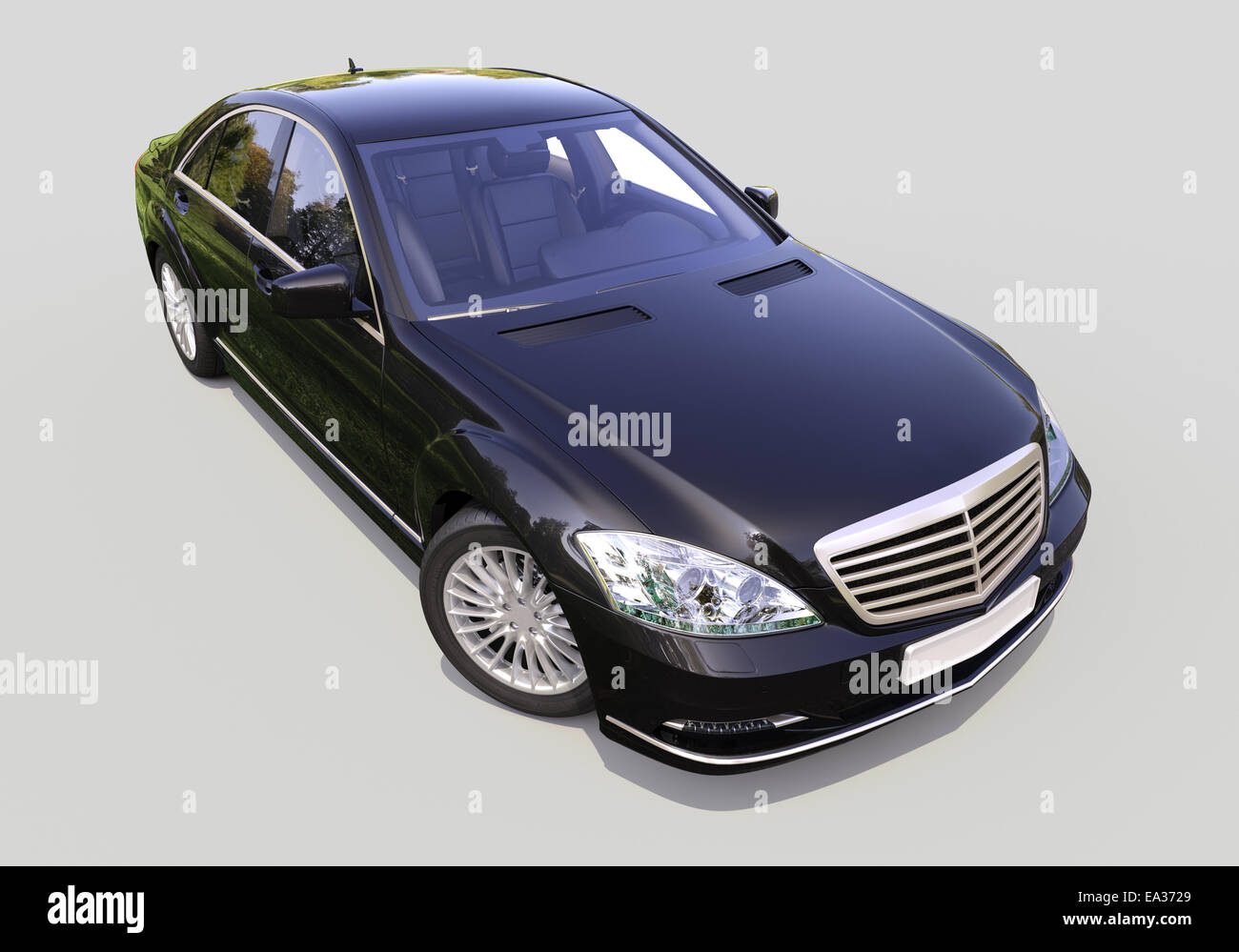 Modern luxury executive car Stock Photo - Alamy