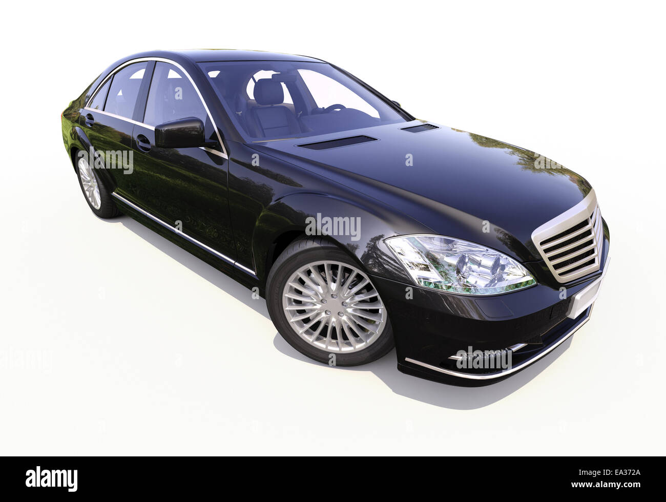 Modern luxury executive car Stock Photo - Alamy