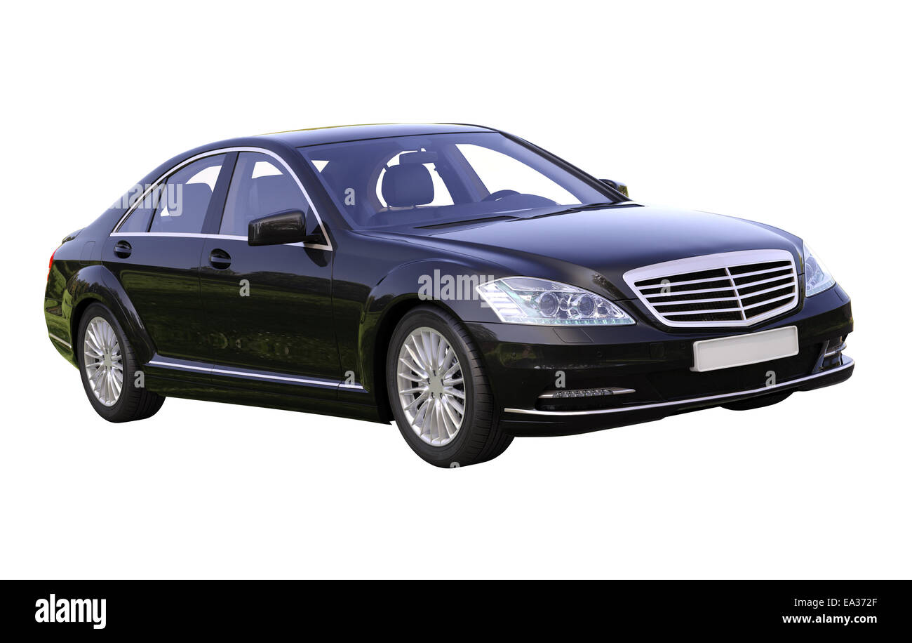 Modern luxury executive car Stock Photo - Alamy