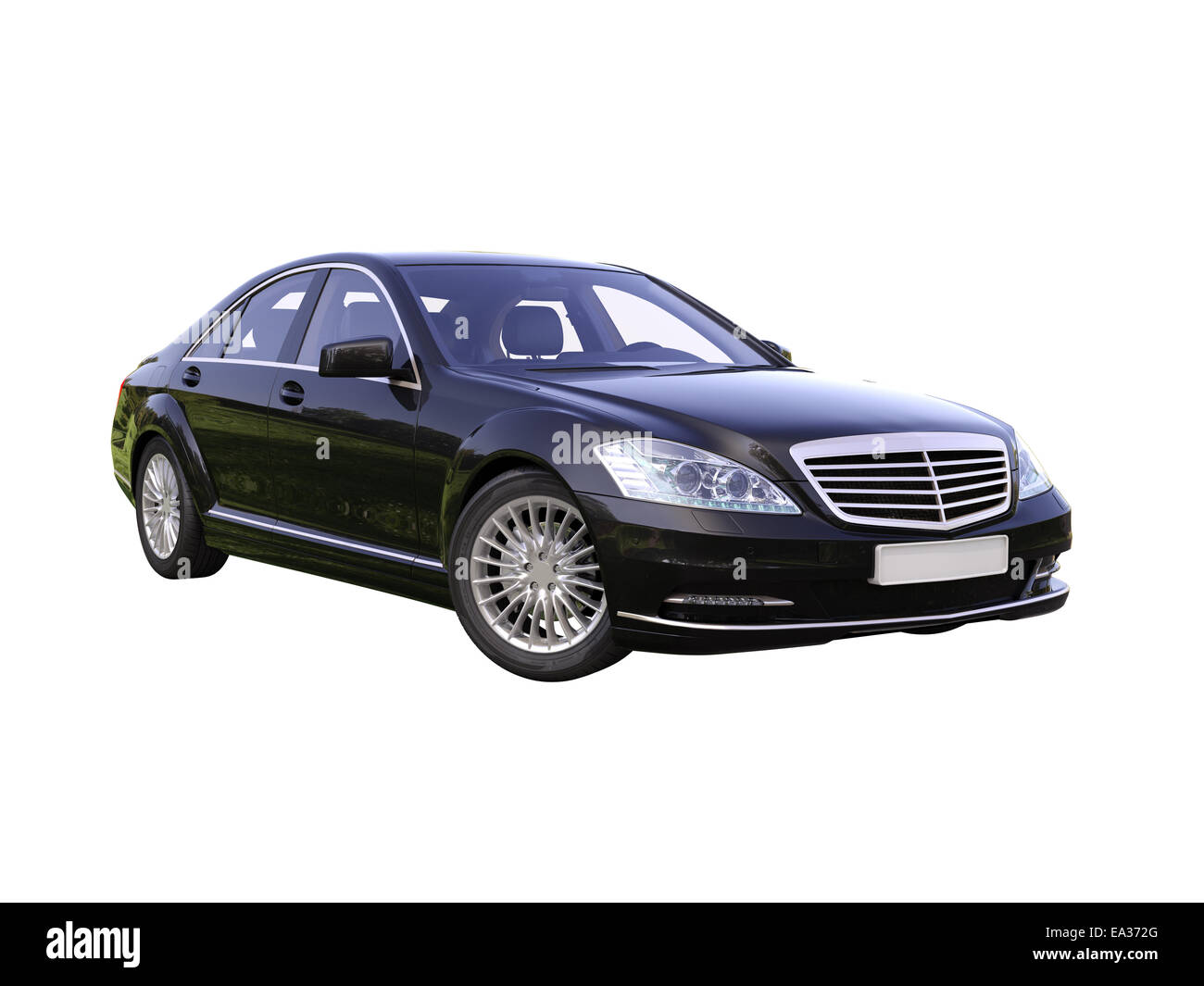 Modern luxury executive car Stock Photo - Alamy
