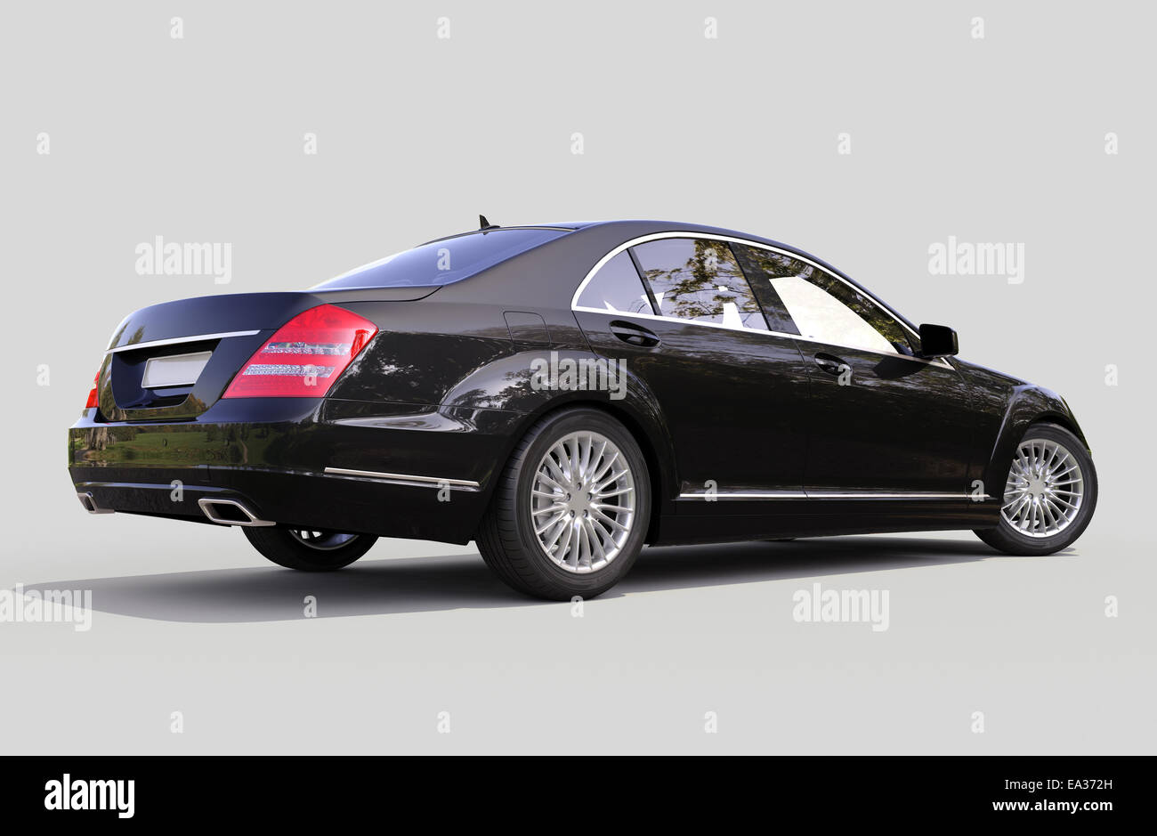 Modern luxury executive car Stock Photo - Alamy