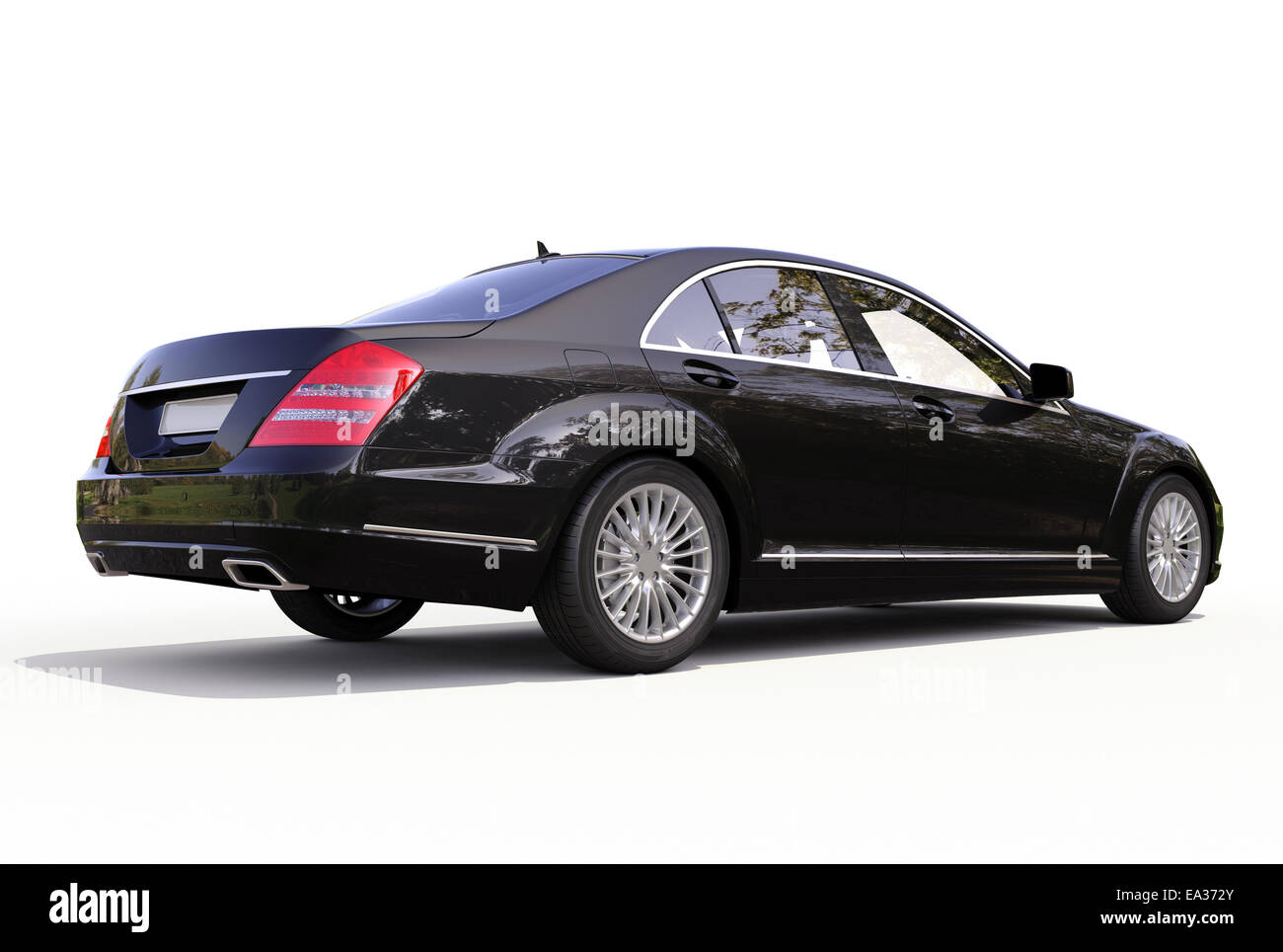 Modern luxury executive car Stock Photo - Alamy