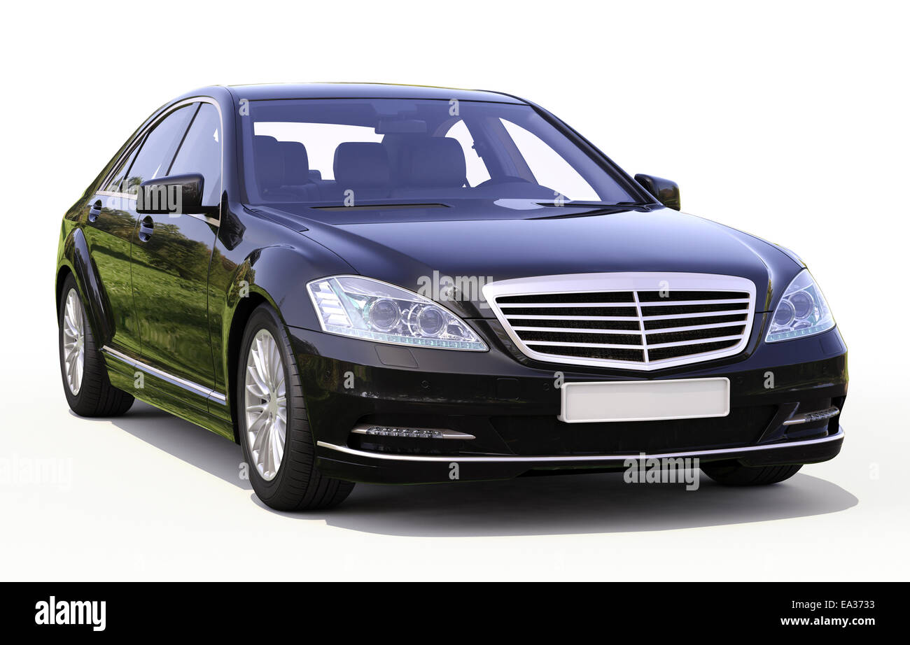 Modern luxury executive car Stock Photo - Alamy