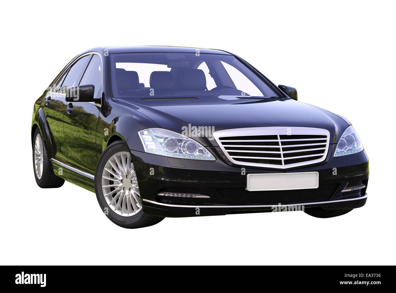 Modern luxury executive car Stock Photo - Alamy