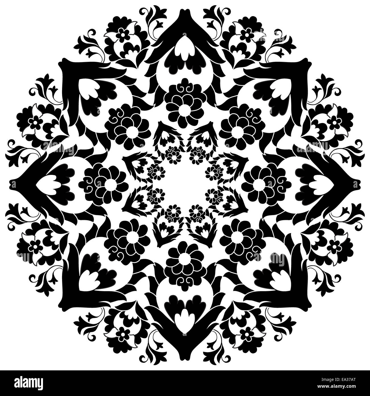 Ottoman motifs design series with eleven Stock Photo - Alamy