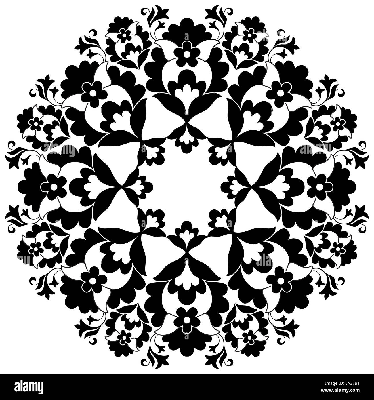 Ottoman motifs design series with fourteenn Stock Photo - Alamy