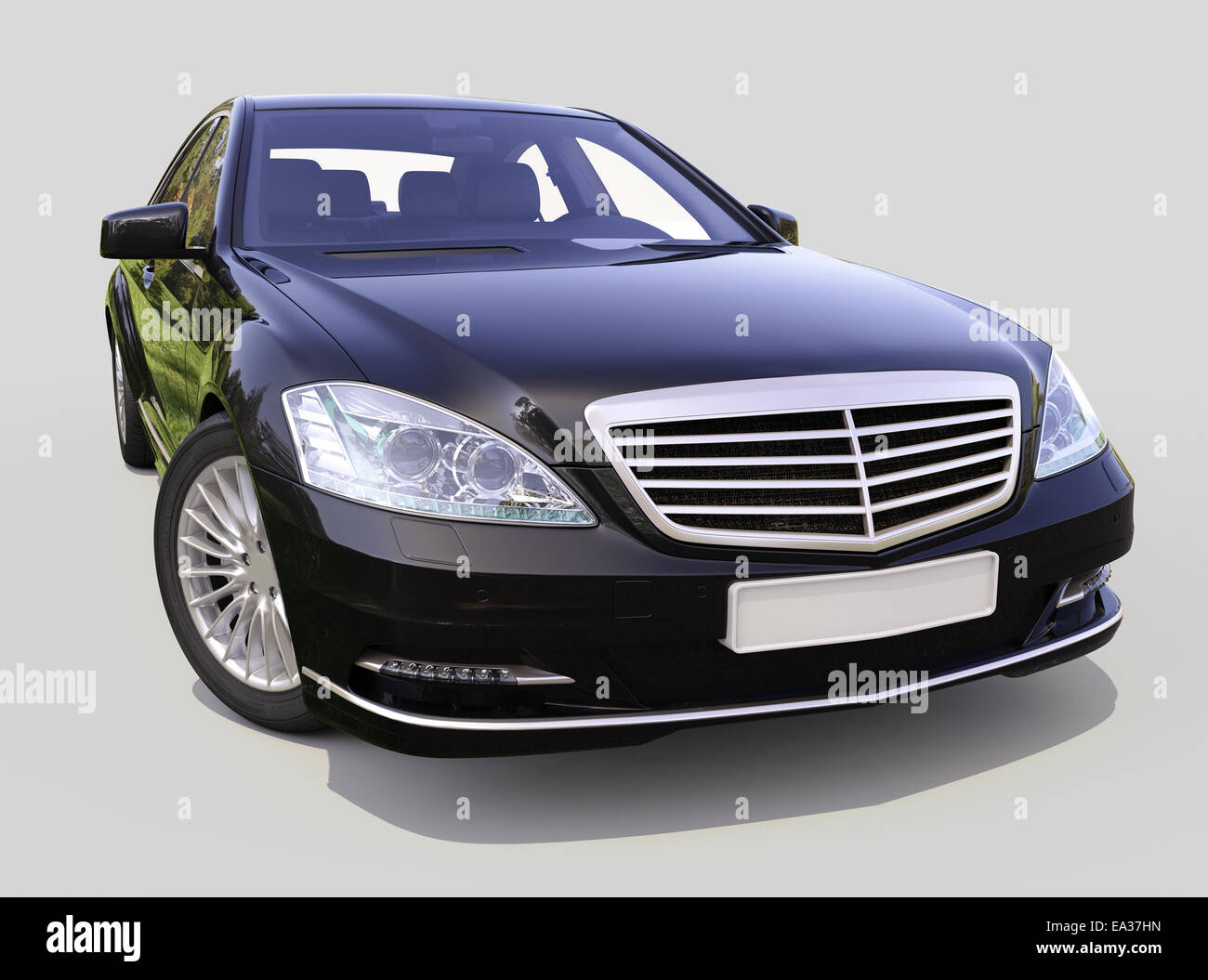 Modern luxury executive car Stock Photo - Alamy