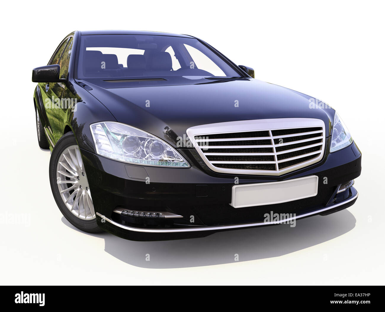 Modern luxury executive car Stock Photo - Alamy