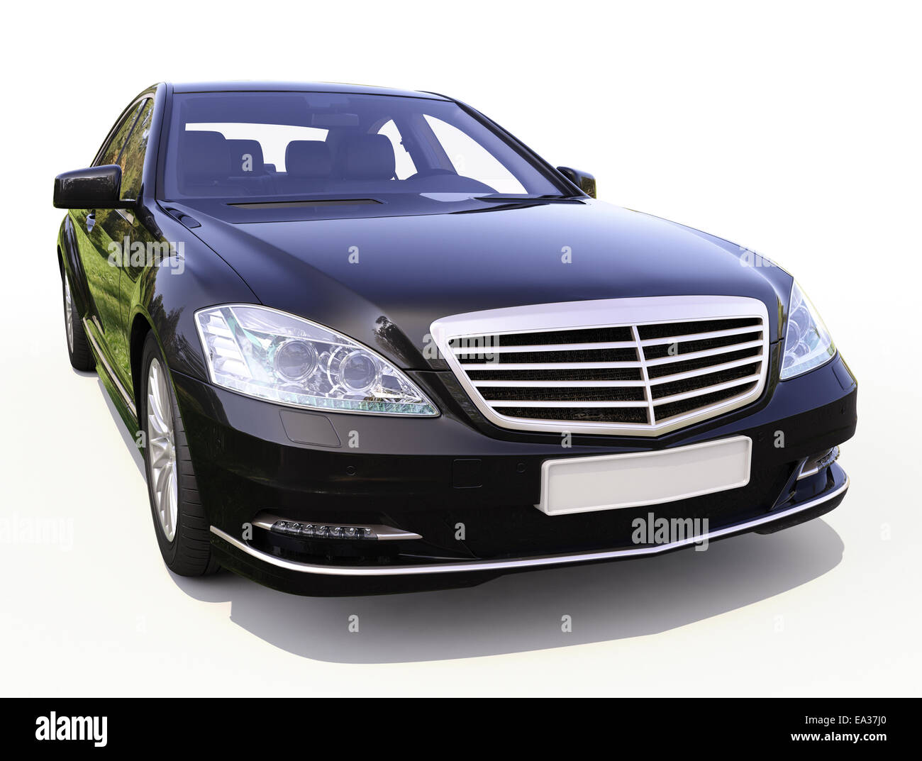 Modern luxury executive car Stock Photo - Alamy