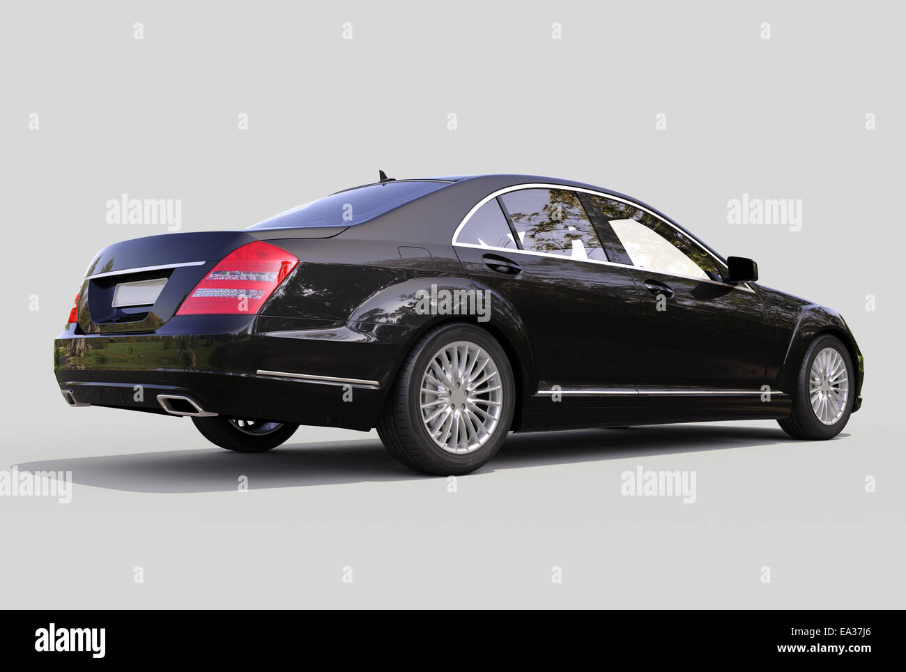 Modern luxury executive car Stock Photo - Alamy
