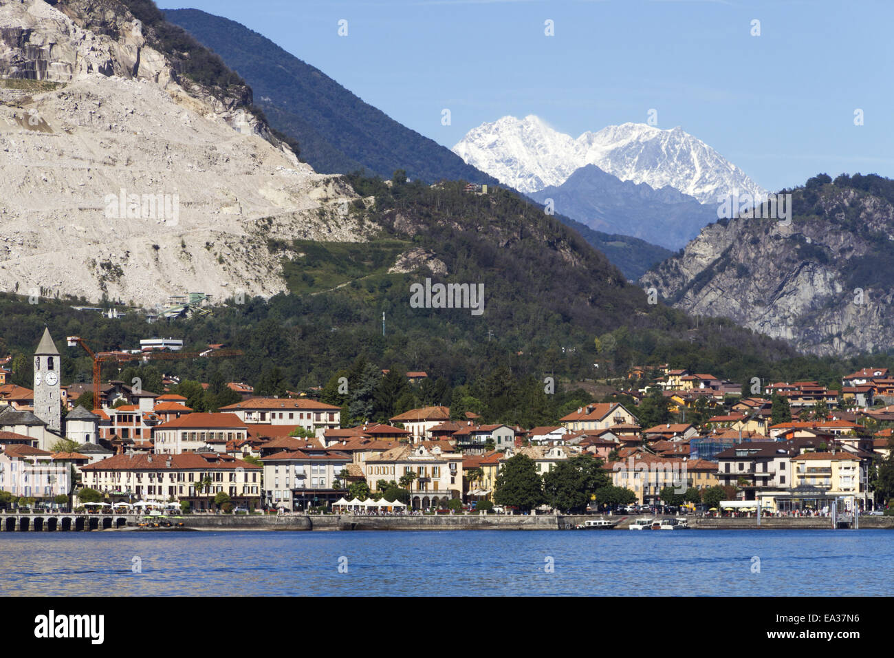 Baveno at Lake Maggiore Stock Photo - Alamy