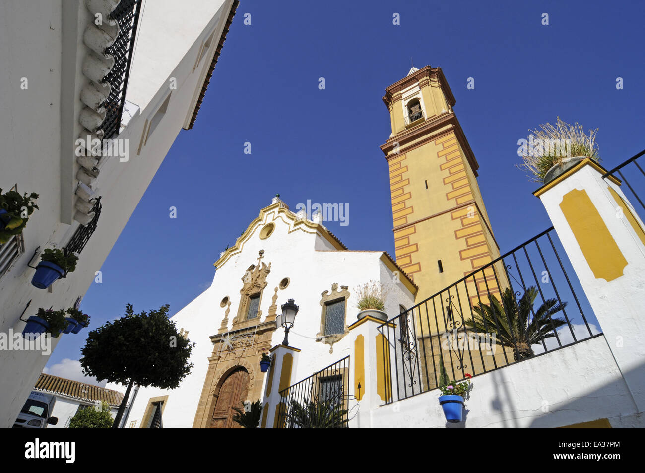 Old town, Estepona, Spain Stock Photo - Alamy