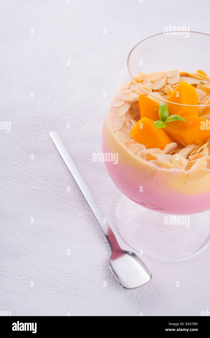 mango fruit cocktail Stock Photo - Alamy