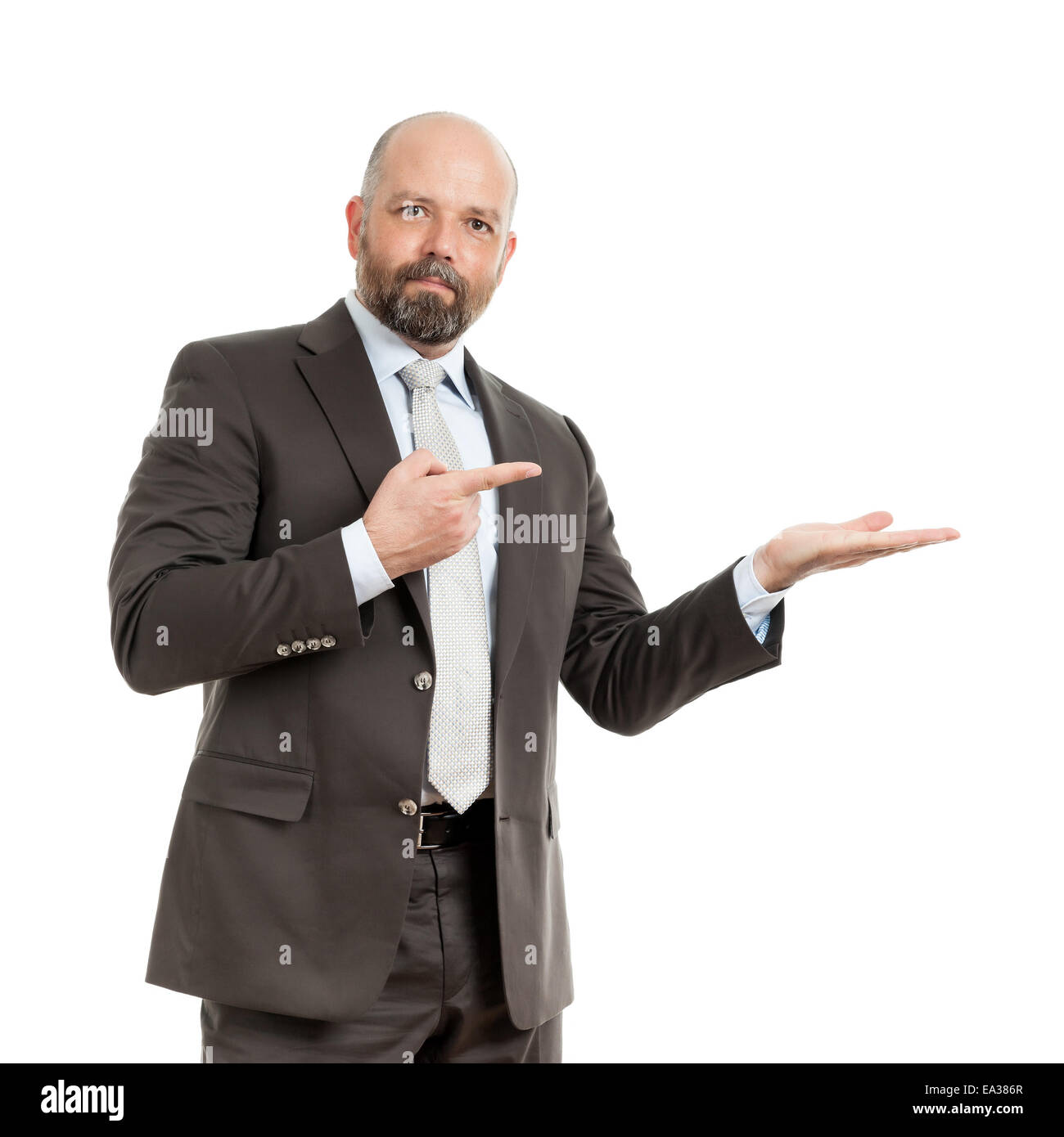 Business manager pointing copy hi-res stock photography and images - Alamy