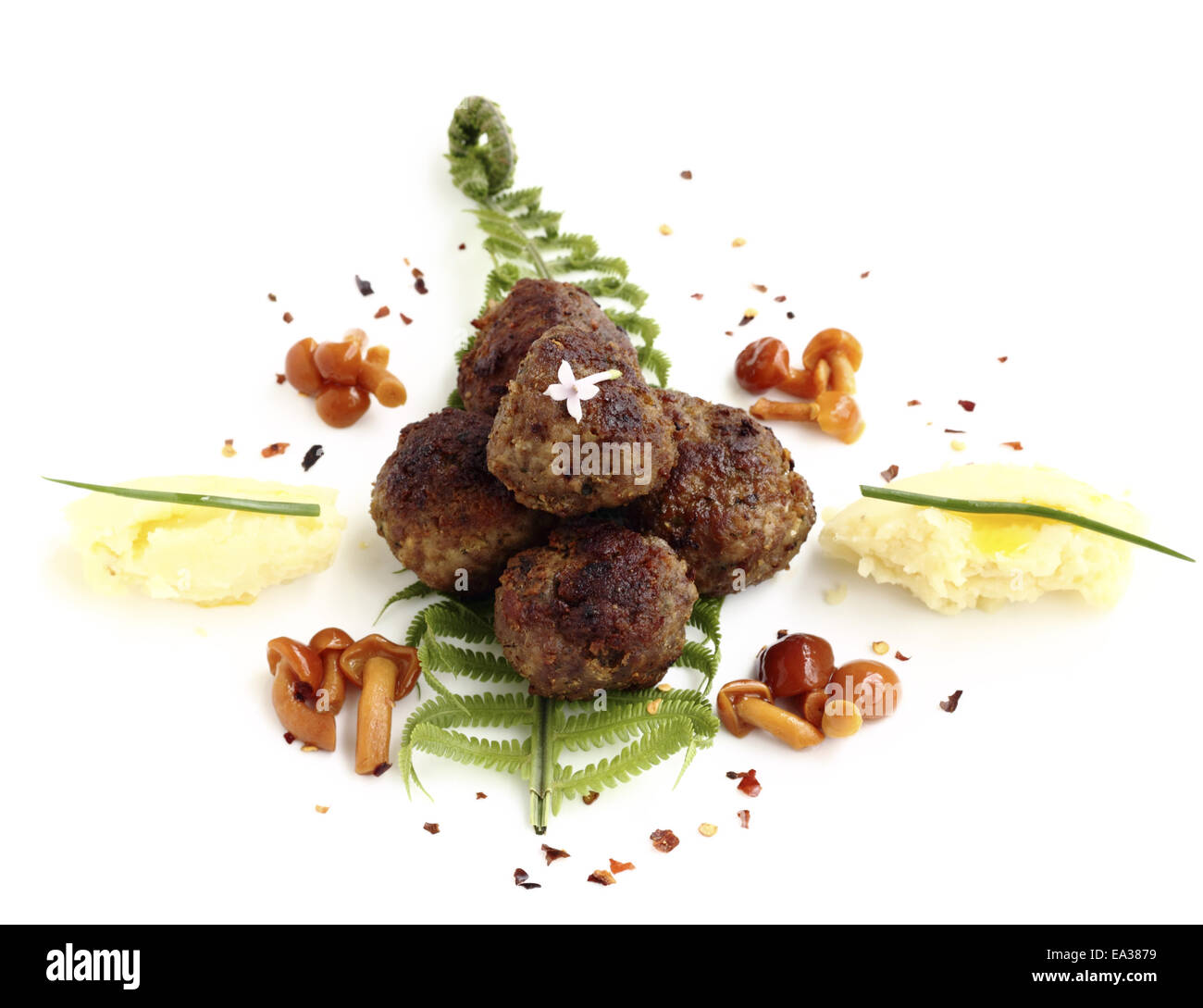Roast rissoles Stock Photo - Alamy
