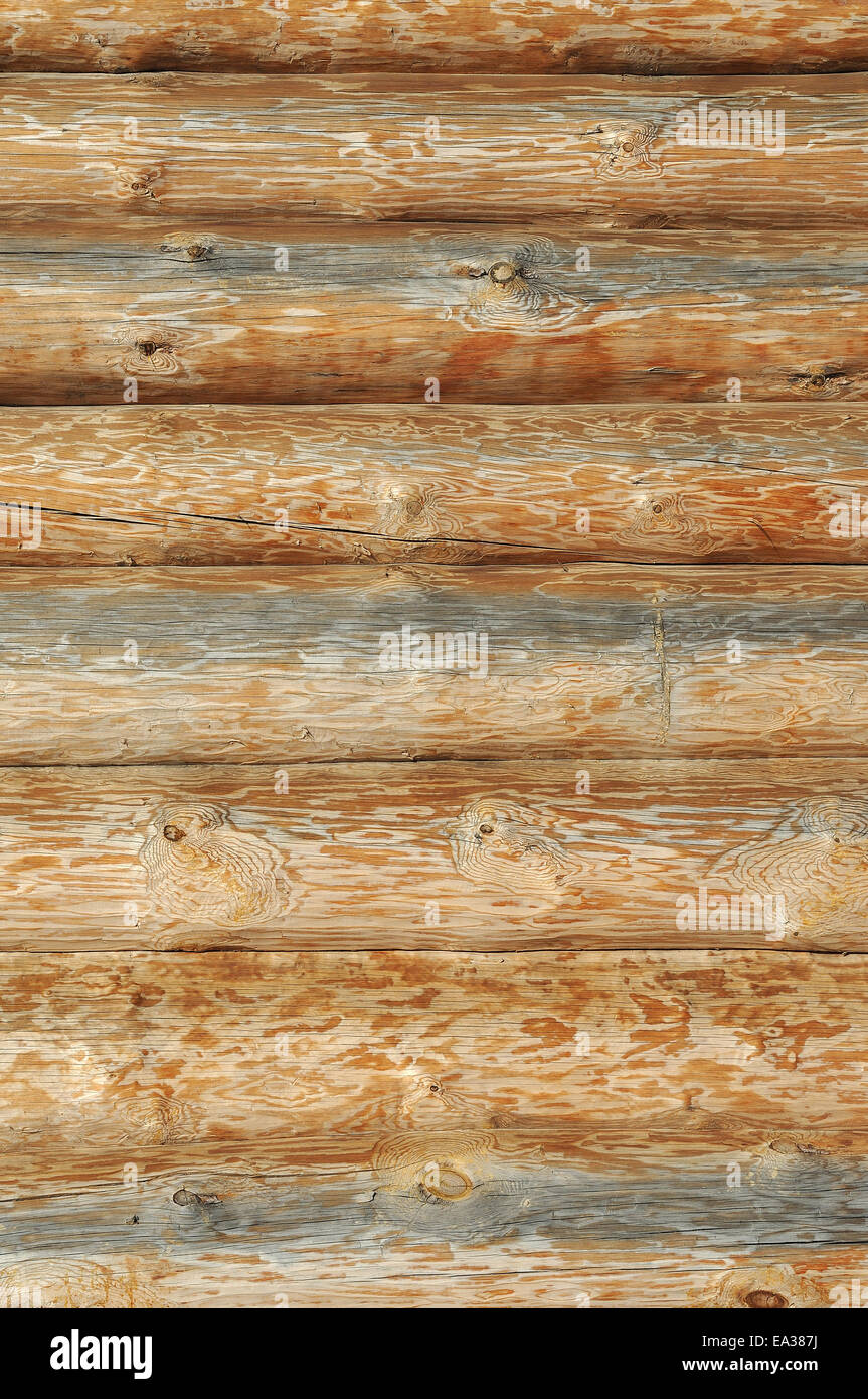 Home built of logs hi-res stock photography and images - Alamy