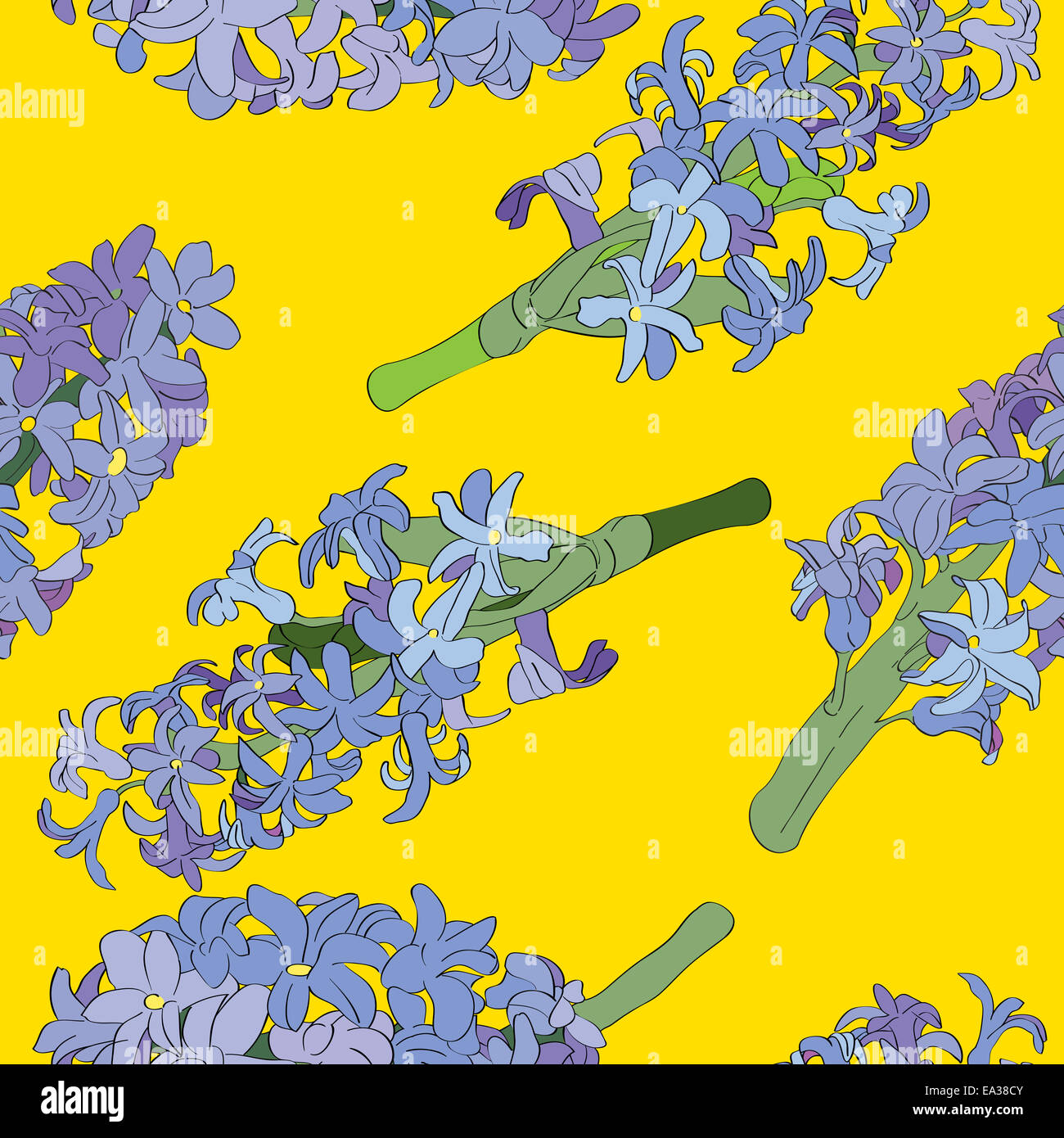 Hyacinth illustration vintage hi-res stock photography and images - Alamy