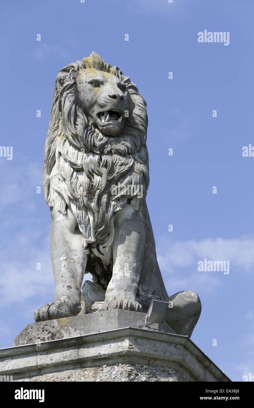 Bavarian lion Lindau Stock Photo - Alamy