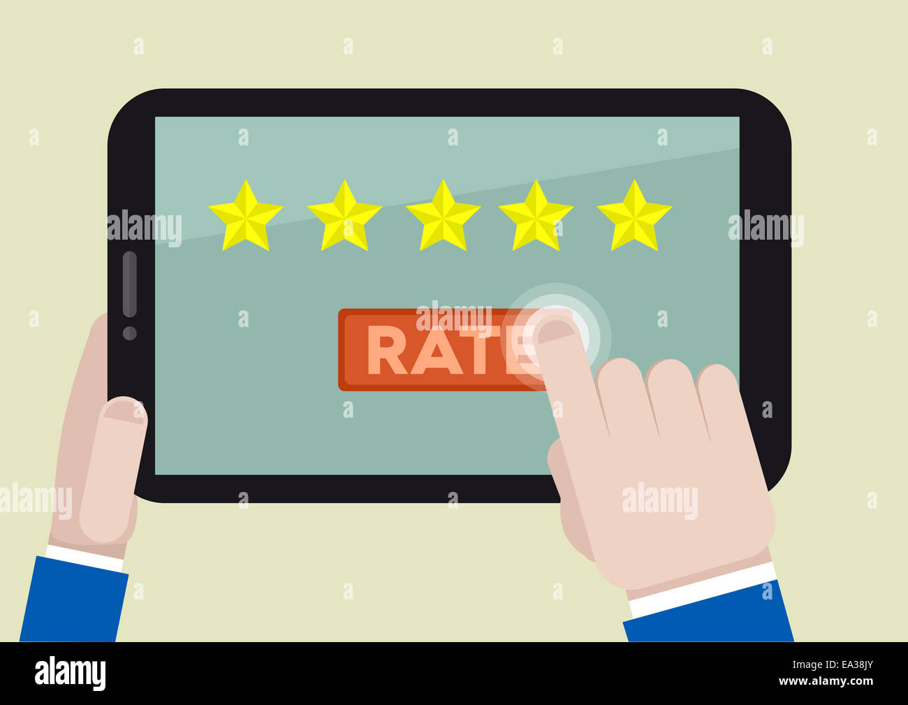Five stars illustration hi-res stock photography and images - Alamy