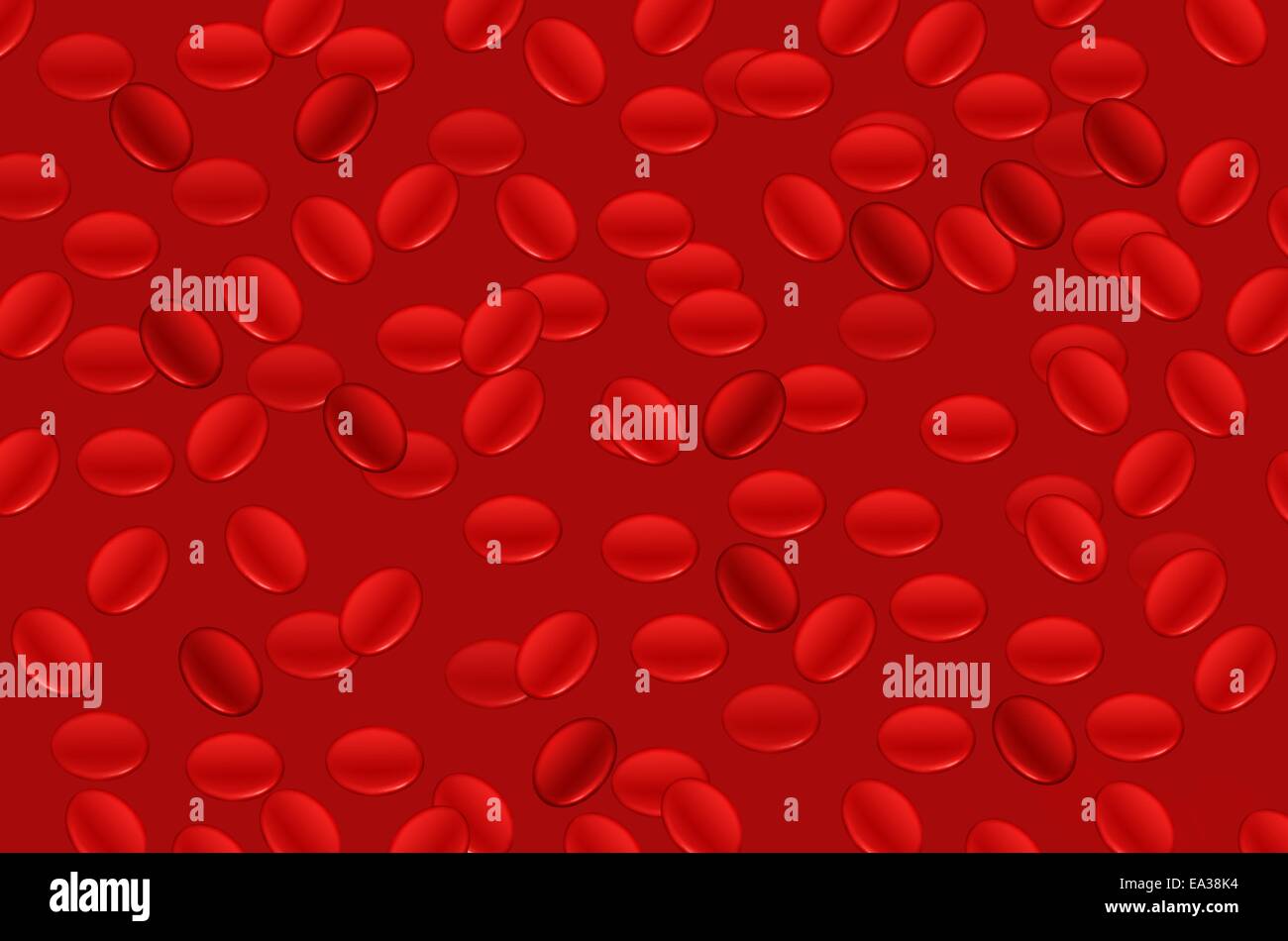Magnified blood cells hi-res stock photography and images - Alamy