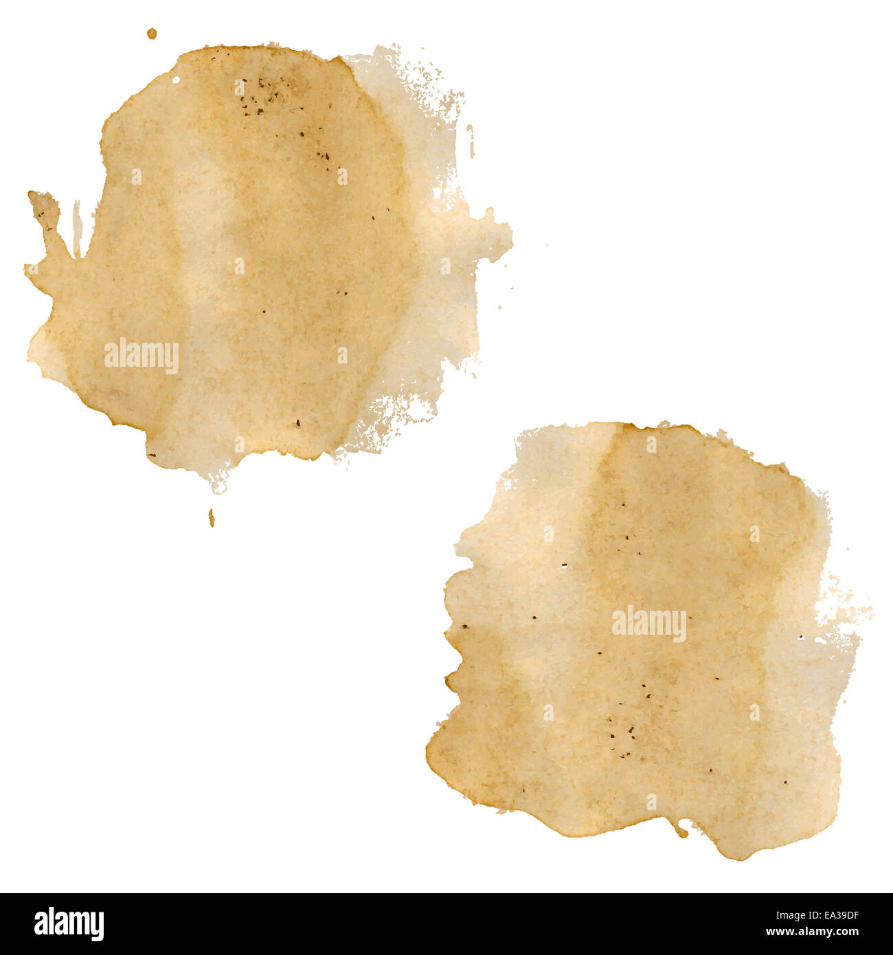 Coffee Stains Collection Stock Photo - Alamy