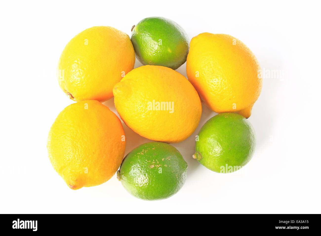 Lemons and limes Stock Photo - Alamy