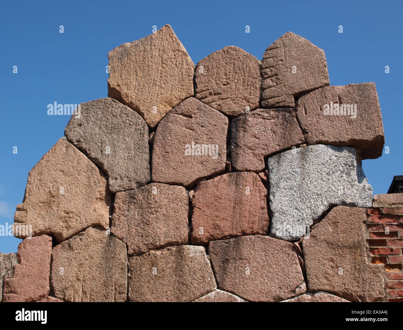 Fortress ruins, Bomarsund, Aland Stock Photo - Alamy