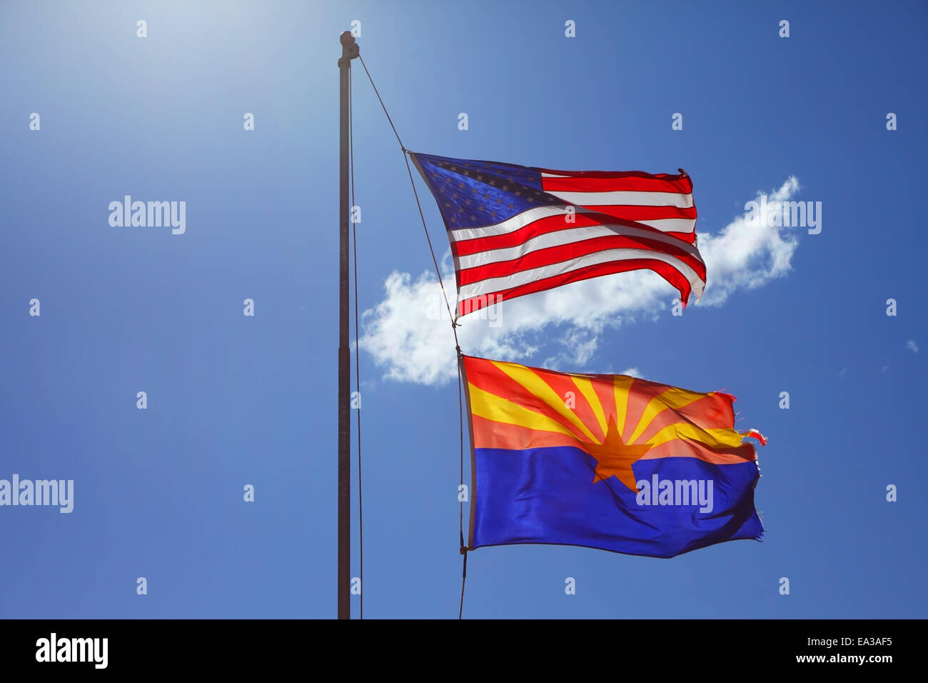 Navajo nation flag hi-res stock photography and images - Alamy