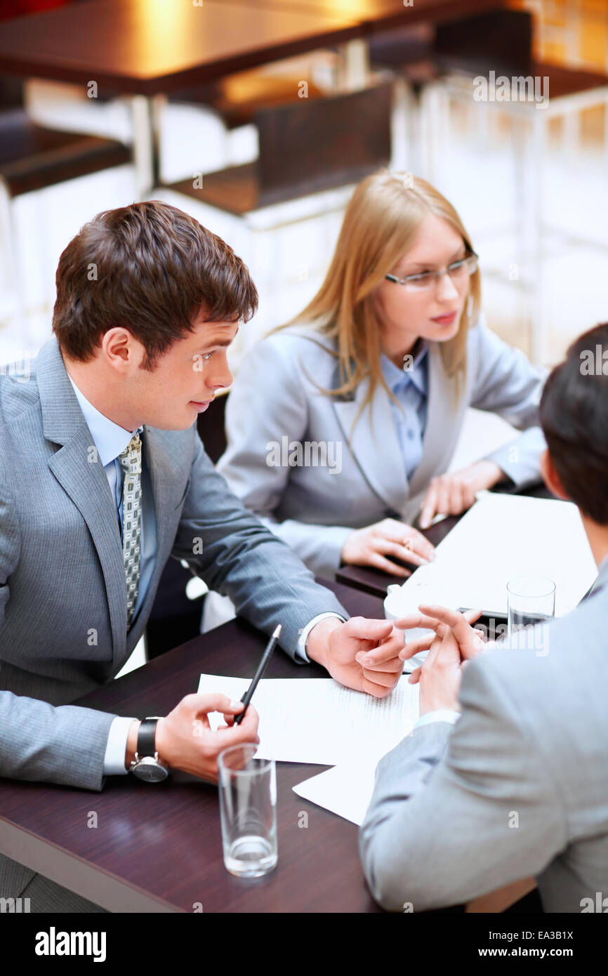 At the office Stock Photo - Alamy