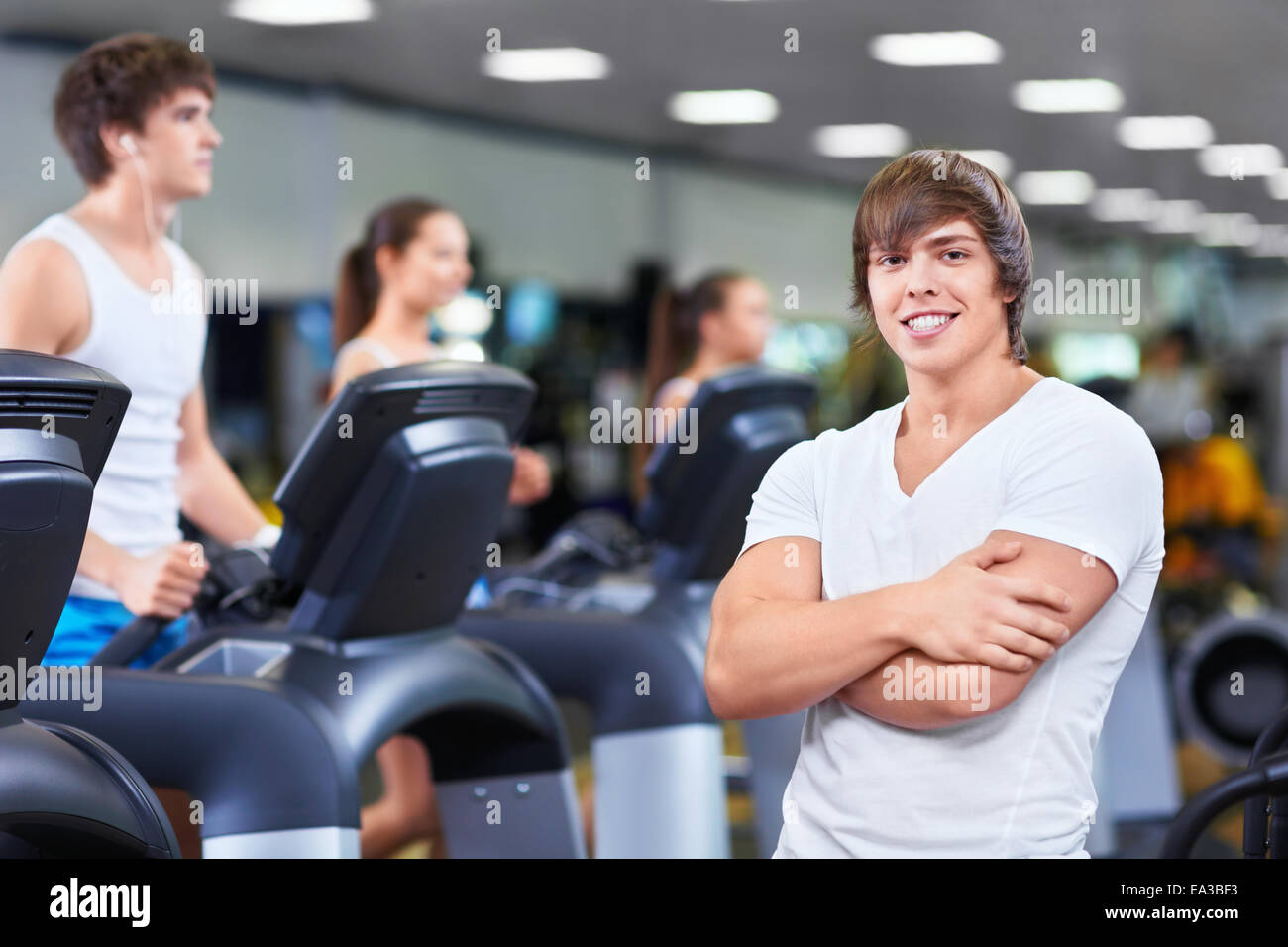 Athlete coach running hi-res stock photography and images - Alamy